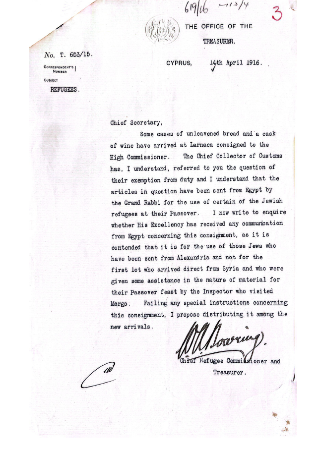 History of the Jews in Cyprus - Chief Rabbinate of Cyprus